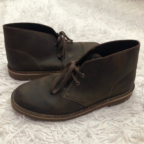 Clarks | Shoes | Clarks Bushacre 2 Chukka Boots Mens Size 8w | Poshmark